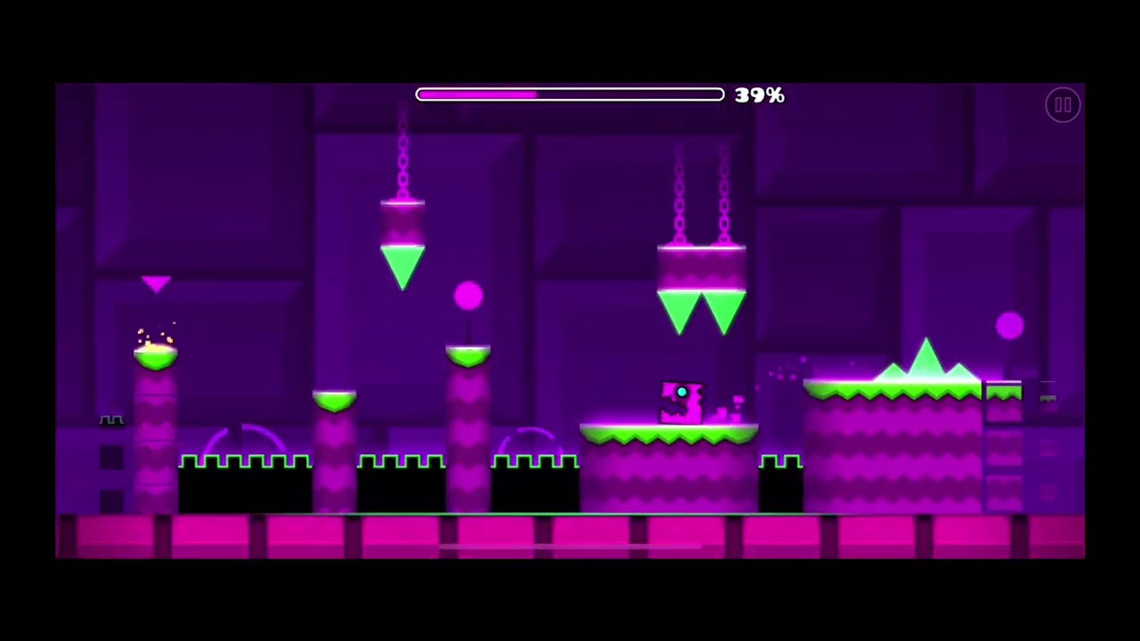 Beating every Geometry Dash world level/world Dashlands/Toxic factory ...