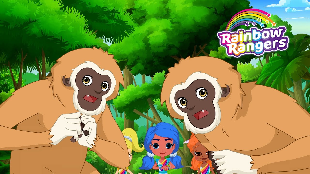 Spectacular Swinging Apes | Rainbow Rangers Season 3 - YouTube