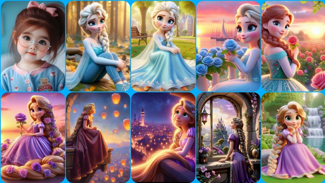Cute cartoon girls dpz for profile photo||best cartoon dps for girls ...
