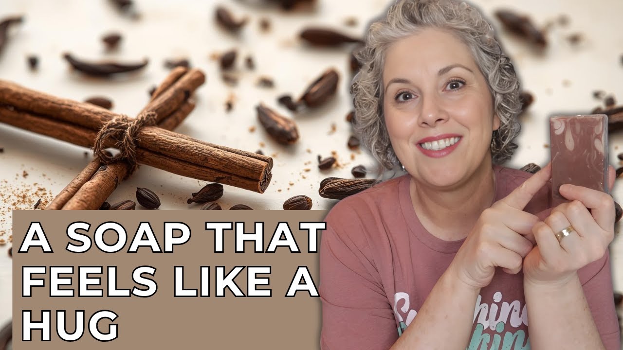 This Soap Smells Like a Hug | Spiced Vanilla Soap Making - YouTube