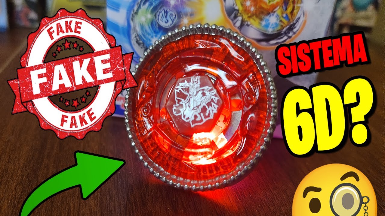 EL BEY FAKE MAS BIZARRO EVER | UNBOXING BEYBLADE TONADO "6D SYSTEM ...