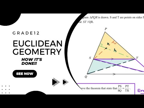 Euclidean Geometry Grade 12/ North West 2024 March exams. - YouTube