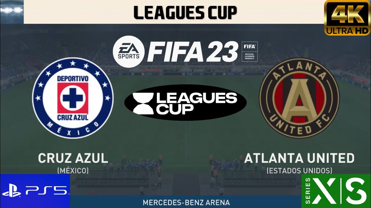 CRUZ AZUL VS ATLANTA | LEAGUES CUP [FIFA 23] [4K] - YouTube