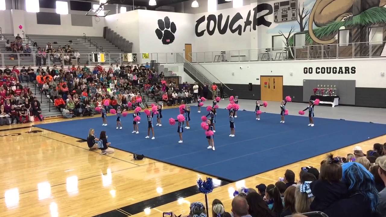 Stanley Blue Devils - Cheer 2015 - YouTube