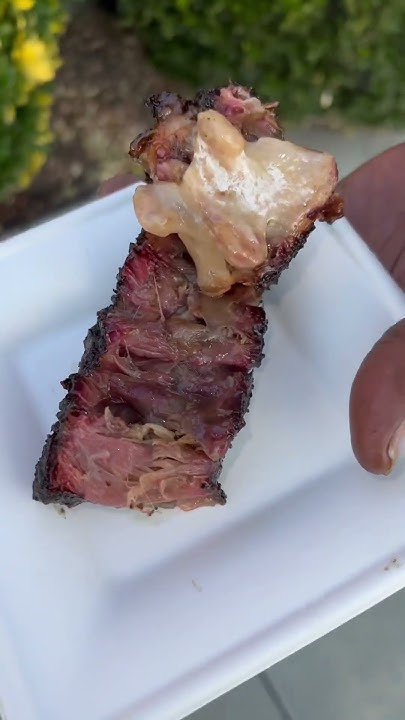 Black Diamond Oxtail Shakes off the bone at Destination Smokehouse in Southern California #bbq ...