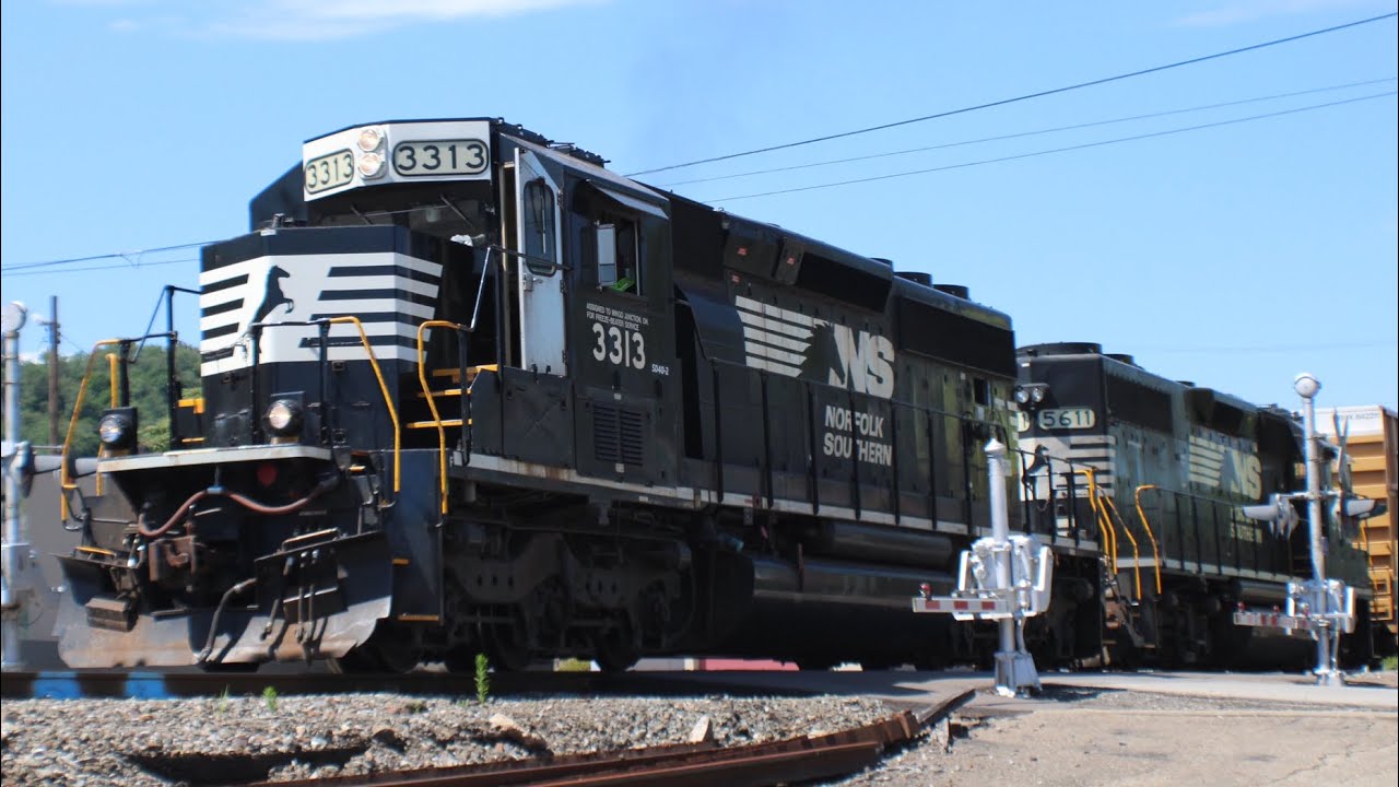 [4K] Chasing an SD40-2 on the Weirton Secondary & More - YouTube