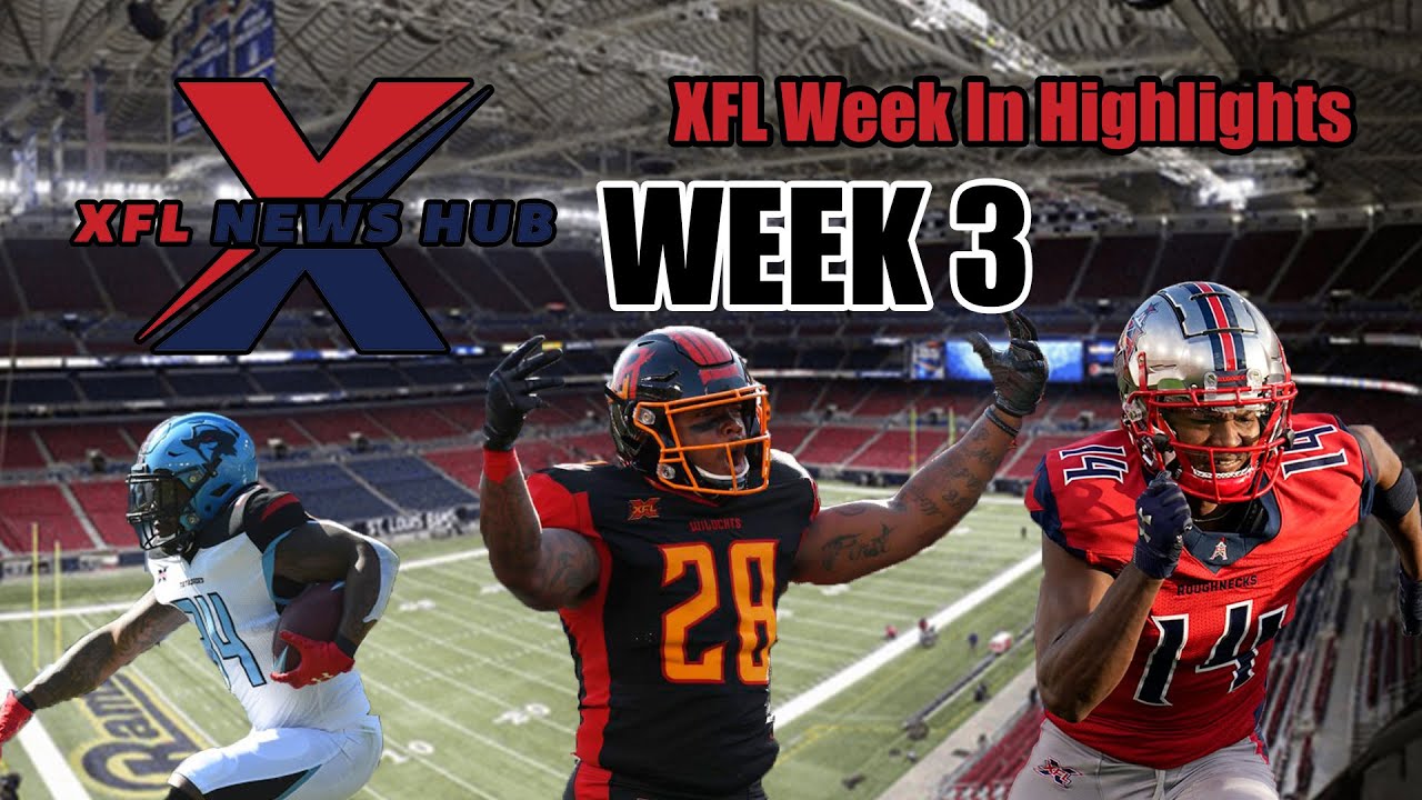 XFL Week In Highlights | Week 3 | XFL 2020 - YouTube