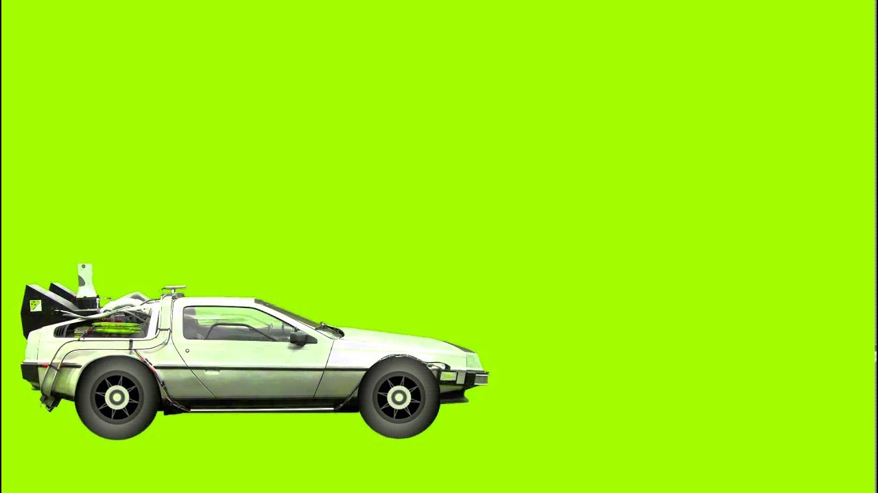 Green Screen effect: back to the future - YouTube