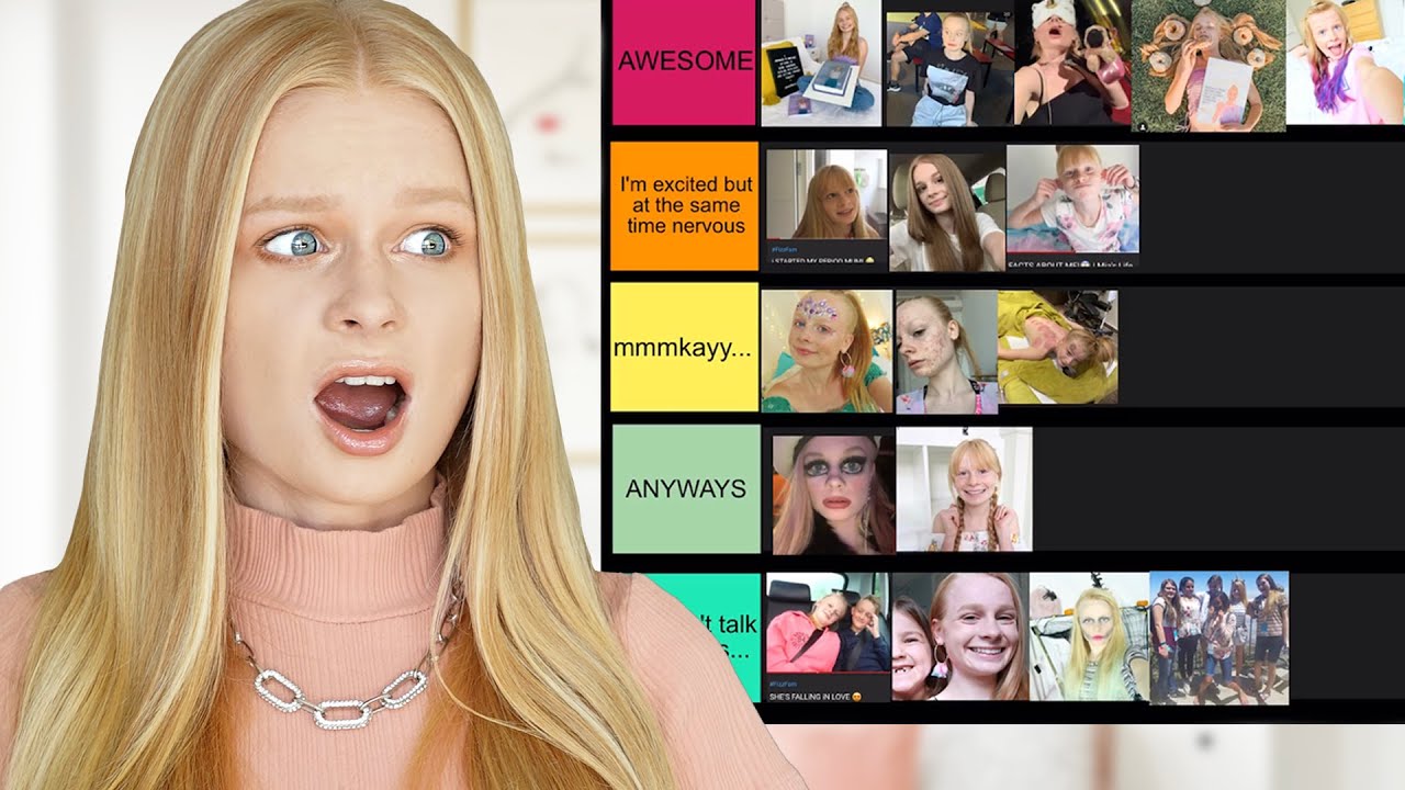 Ranking QUESTIONABLE Moments Throughout My Career *omg* - YouTube