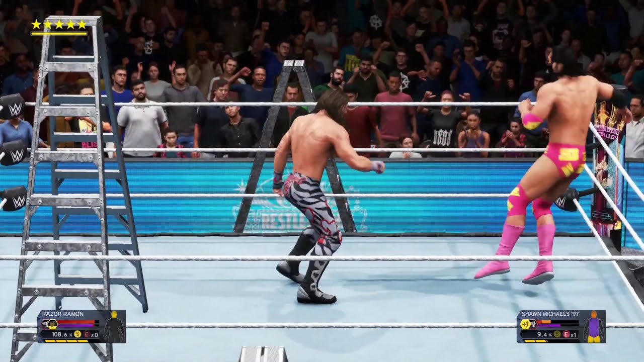 Wrestlemania | Shawn Michaels vs. Razor Ramon | WWE 2K20 - YouTube