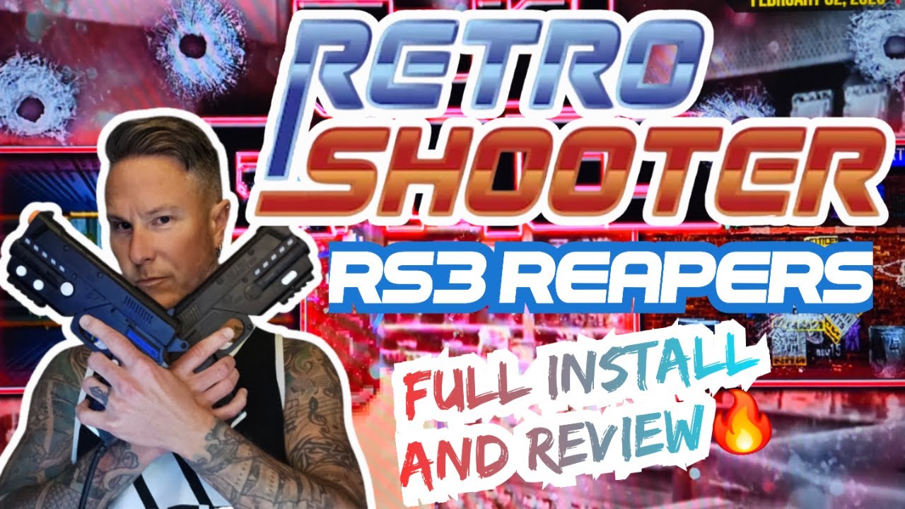 Retro Shooter RS3 Reapers | Sensors Behind Tinted Glass | Full Install ...
