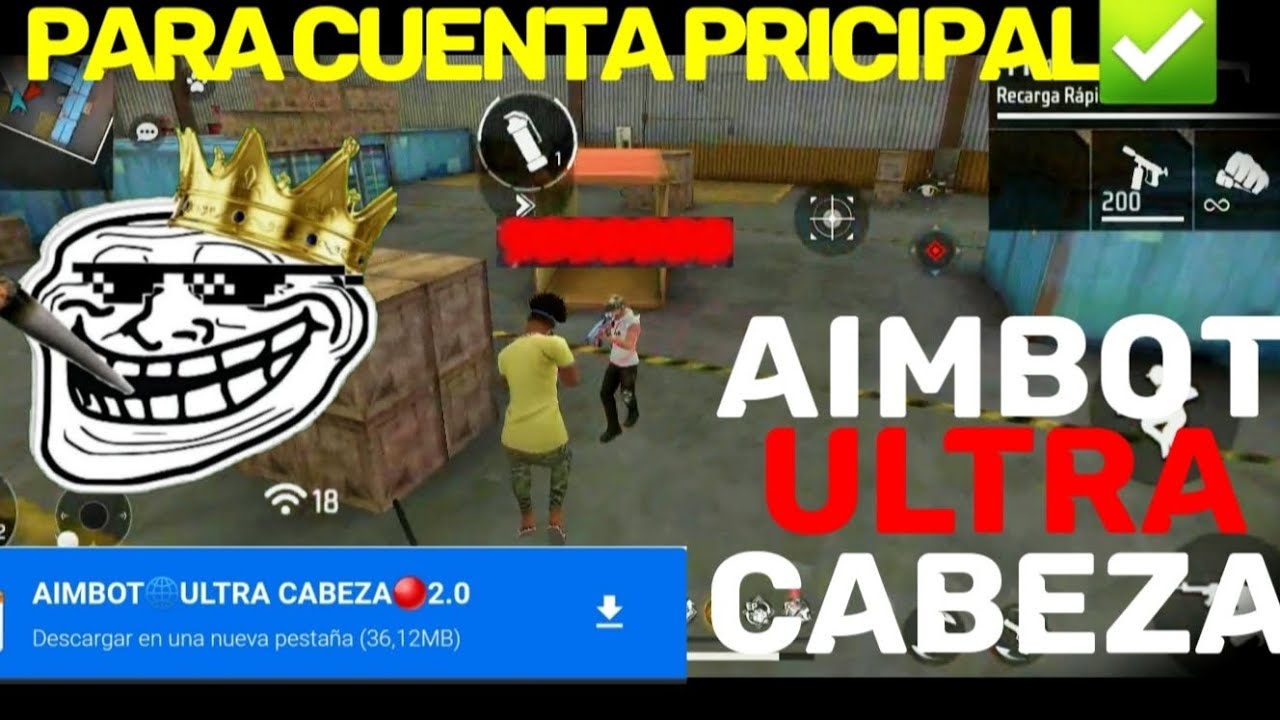 EL MEJOR AIMBOT ULTRA🌐CABEZA💥DATA LINK DIRECTO PARA CUENTA PRICIPAL🎯[2024] - YouTube