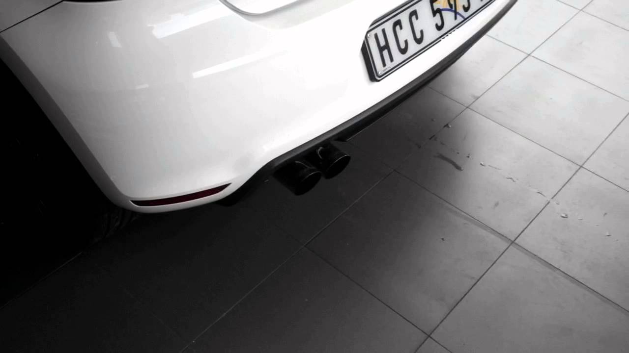 2013 Polo 6R GTI with a Straight pipe exhaust on a dyno - YouTube