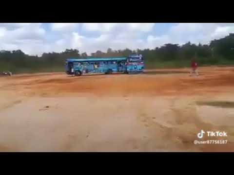 Nil kirilli bus accident school parade. #bus #srilanka - YouTube