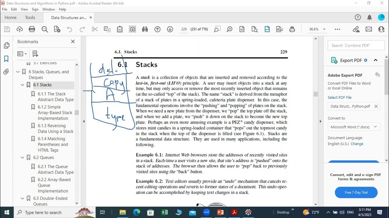 cs250 chapter6 lecture1 Stack1 5 4 2023 - YouTube