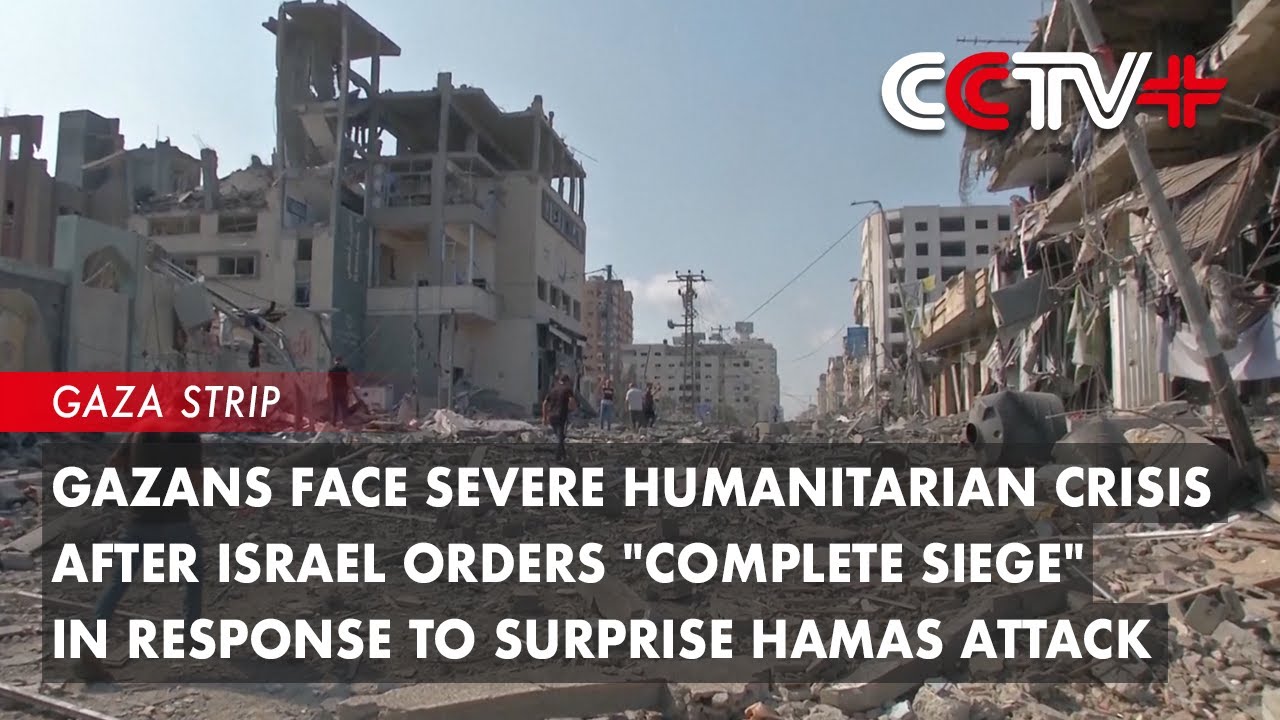 Gazans Face Severe Humanitarian Crisis - YouTube