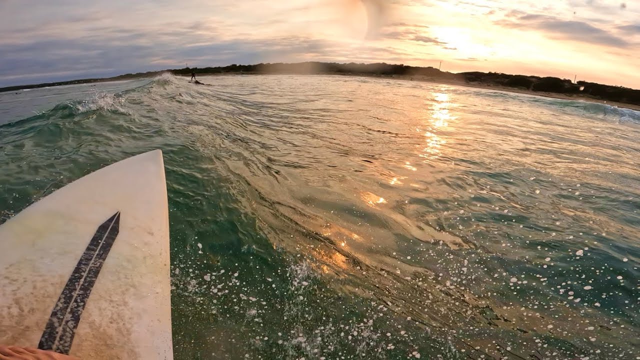 POV SURFING FUN A-FRAME - YouTube