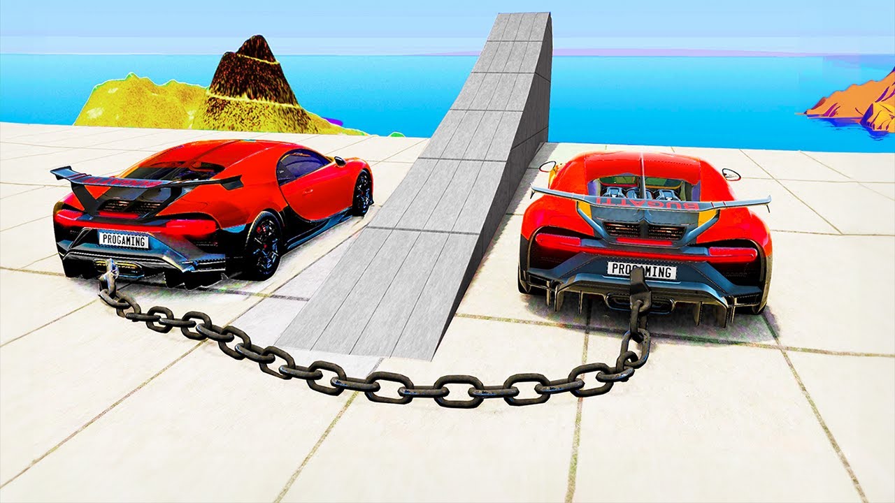 High Speed Jump Crashes #3 Realistic Car Crashes (BeamNG Drive Crashes ...
