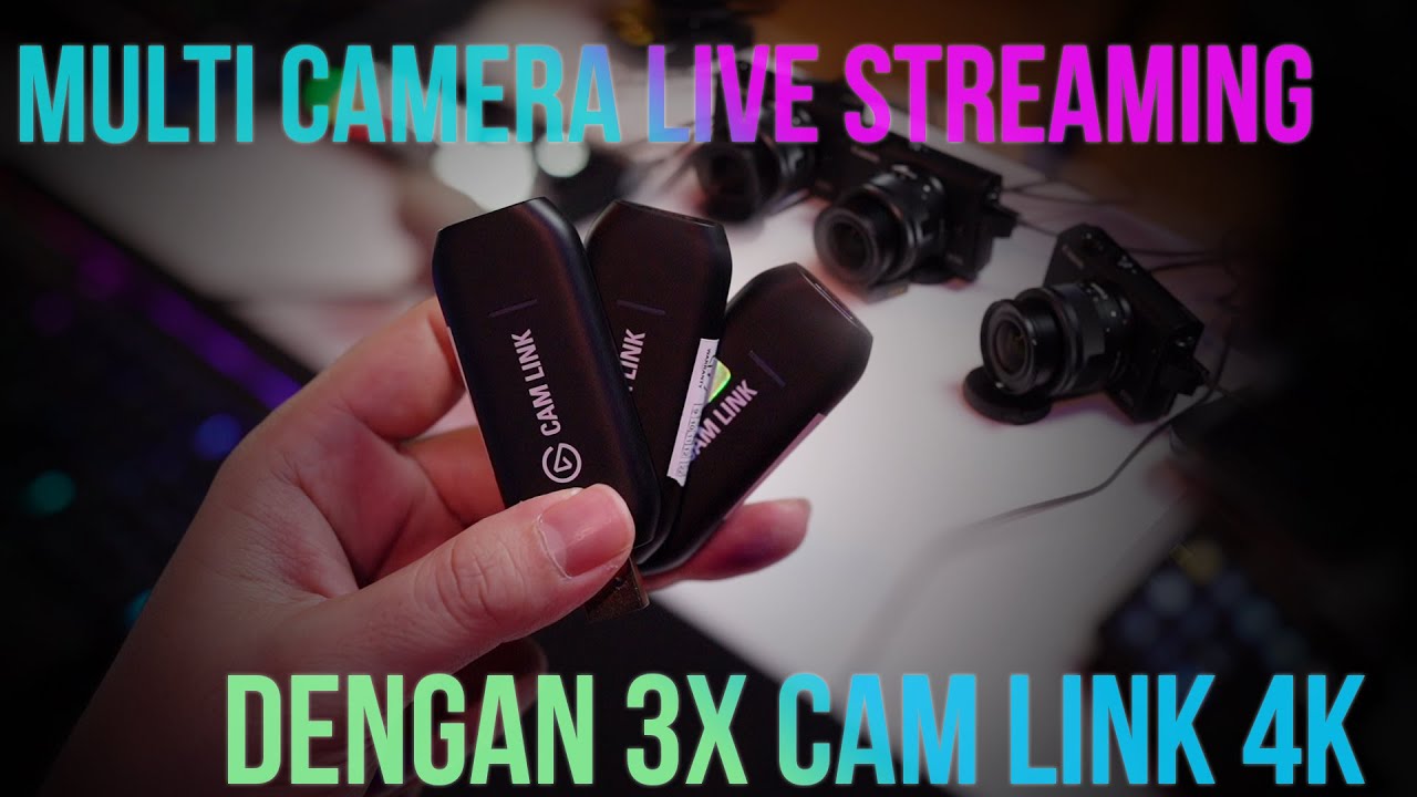 Test capture multi-cam dengan 3x Elgato Cam Link 4K - YouTube
