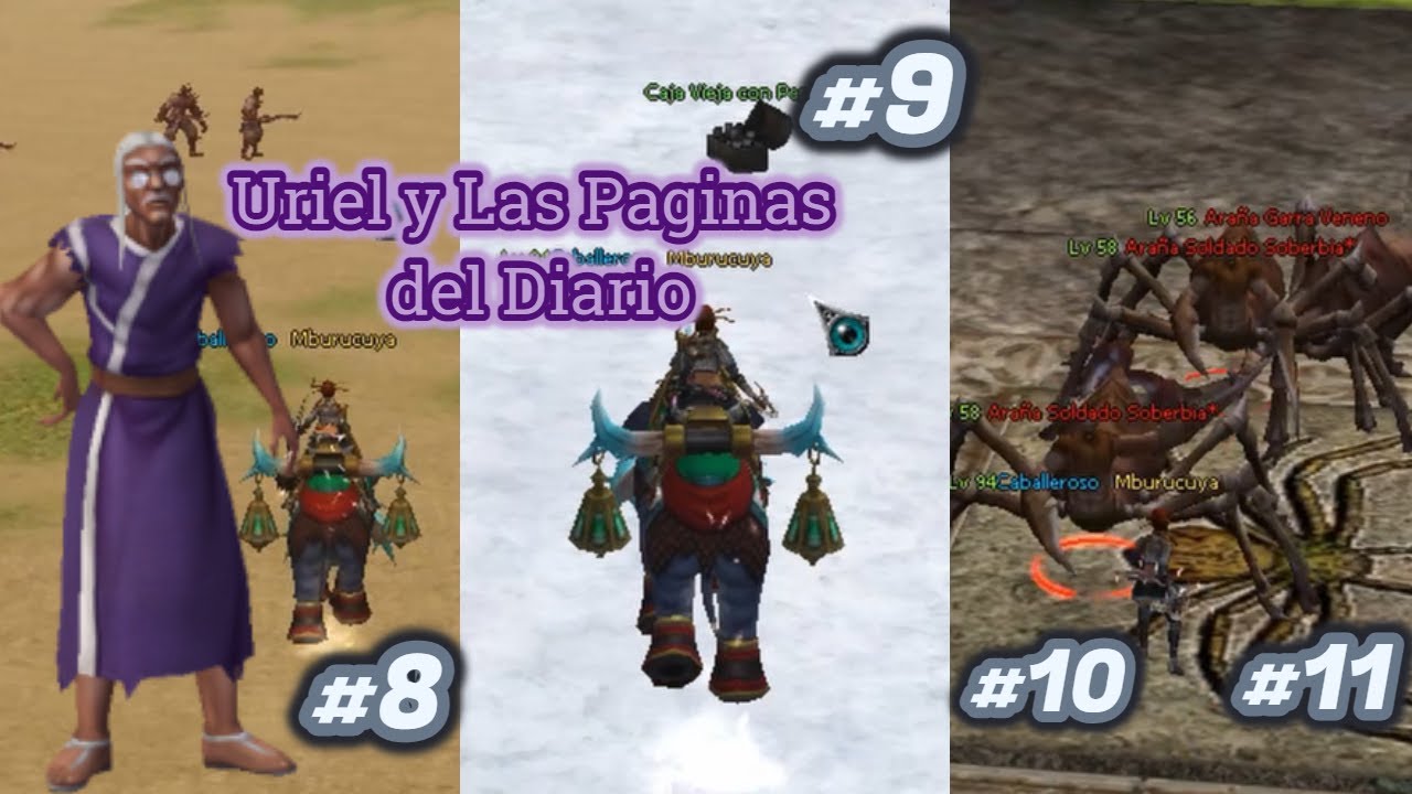 Metin2.España | Las Paginas del Diario Uriel narrando Metin2 |Historia ...