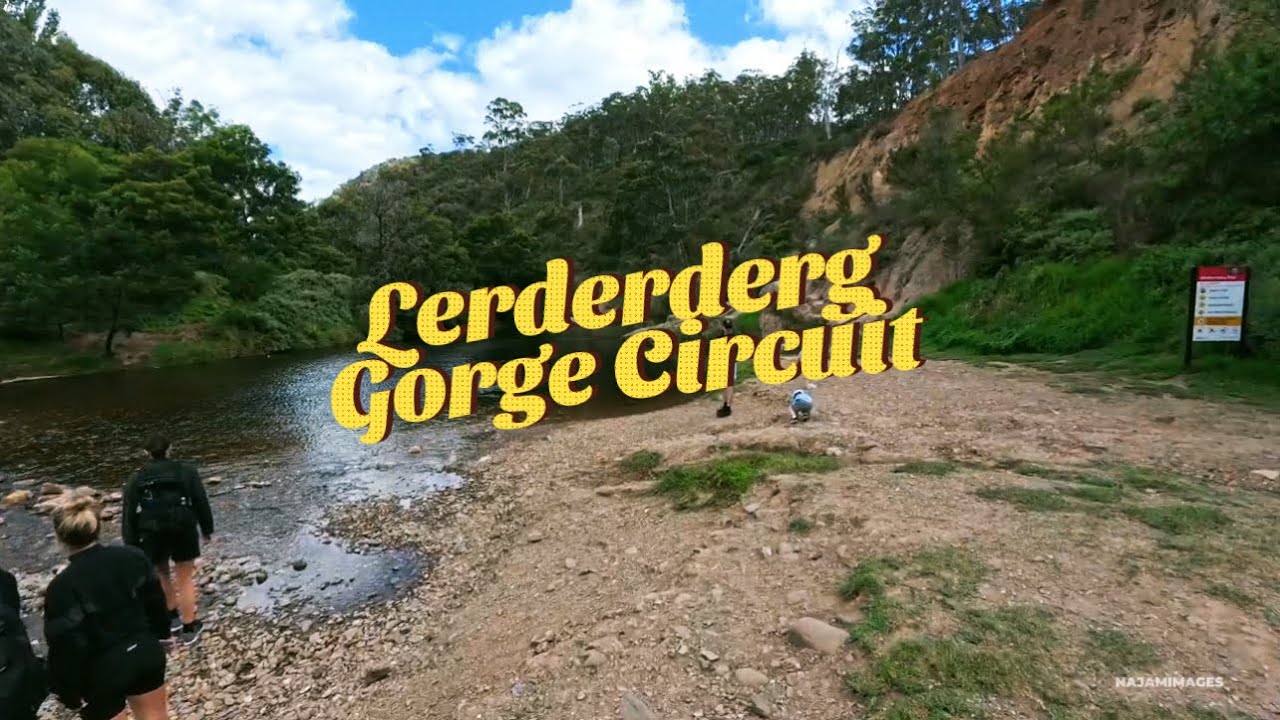 Scenic Hiking Trail at Lerderderg Gorge Circuit, Victoria, Australia ...