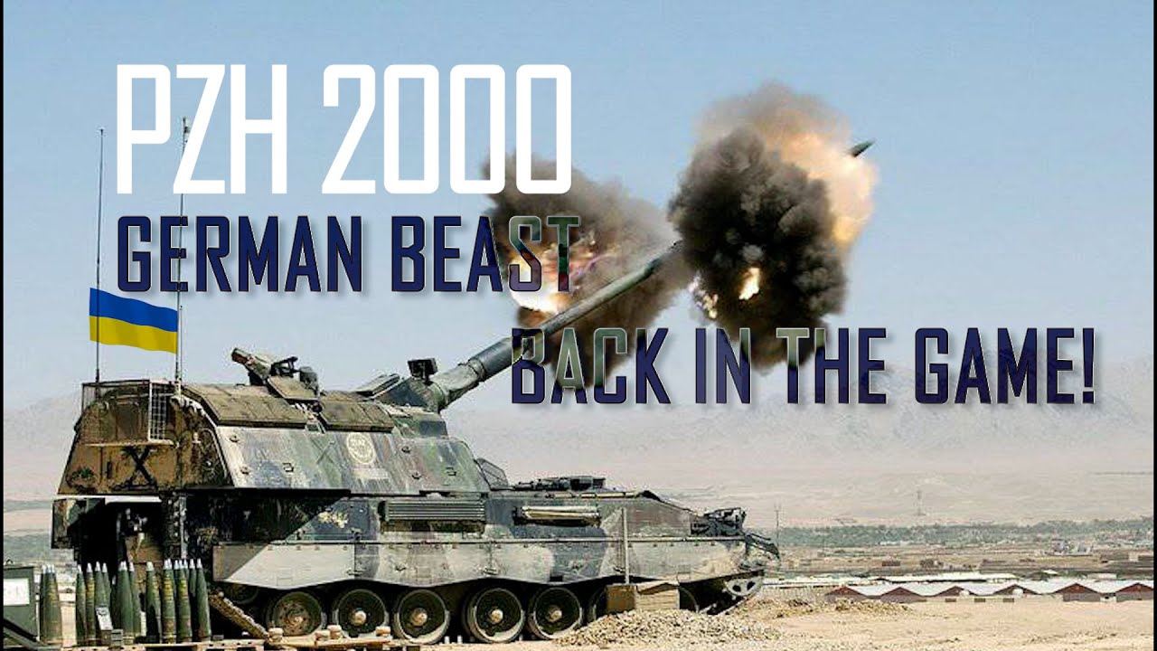 German PzH 2000 howitzer in Action in Ukraine! Better than Caesar ...