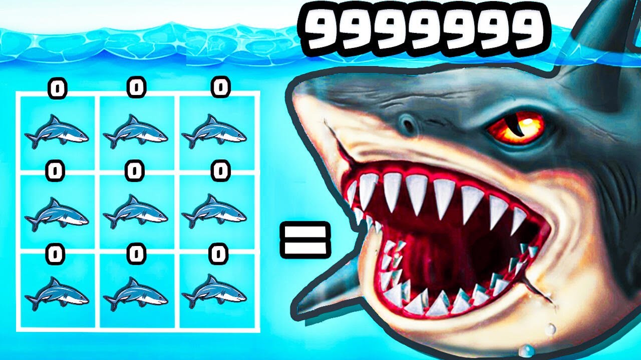 Merging a Shark to MAX LEVEL - YouTube