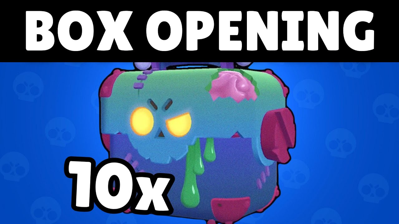 Brawl Stars Dead Box Opening - YouTube