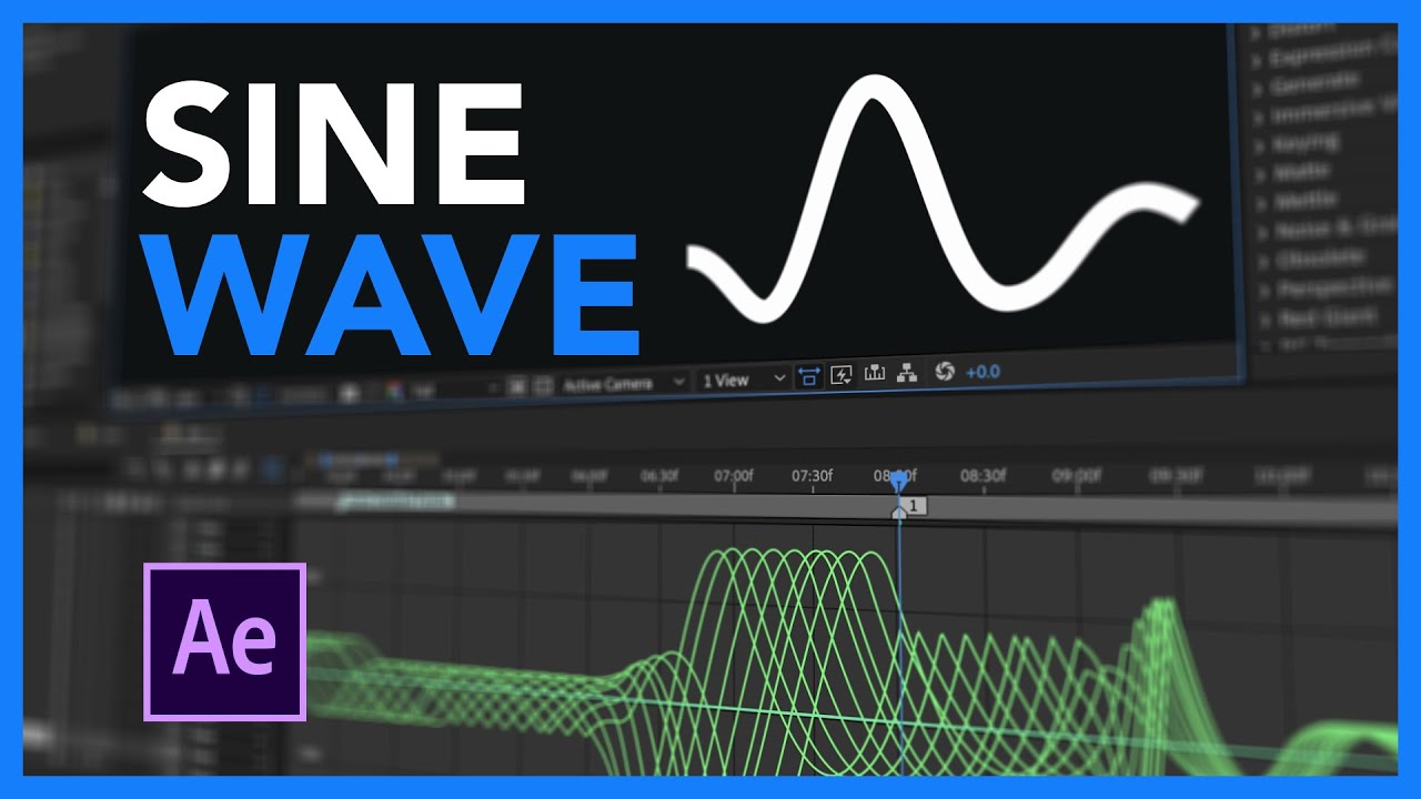 Tutorial After Effects - Sine Wave - YouTube