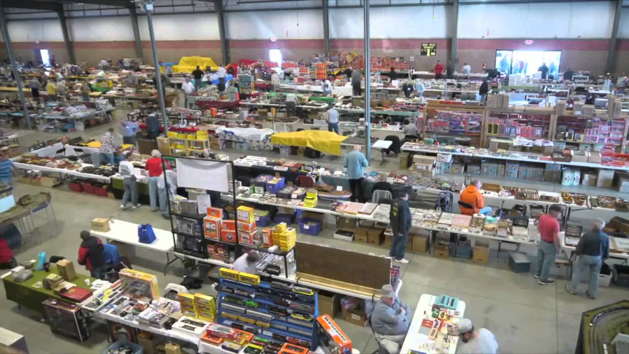 Greater Wayne County Train and Toy Show - YouTube