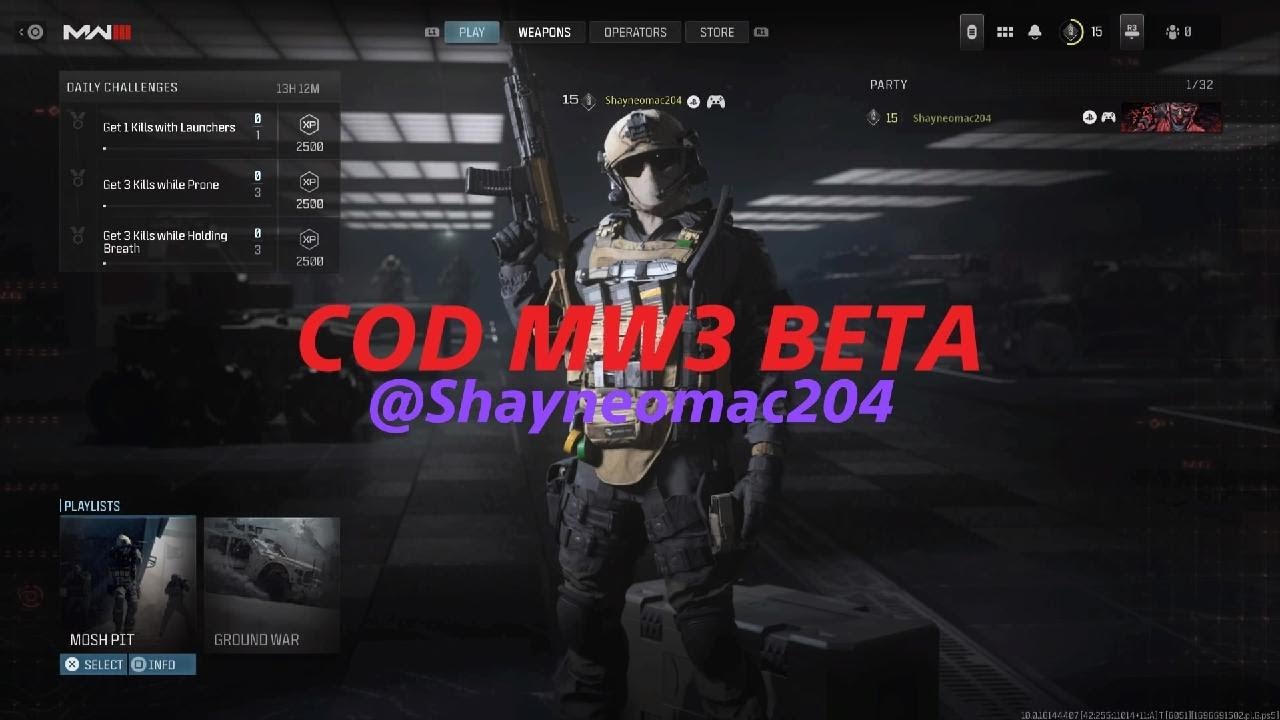 Call of Duty Modern Warfare 3 Beta Gameplay 4 💀 - YouTube