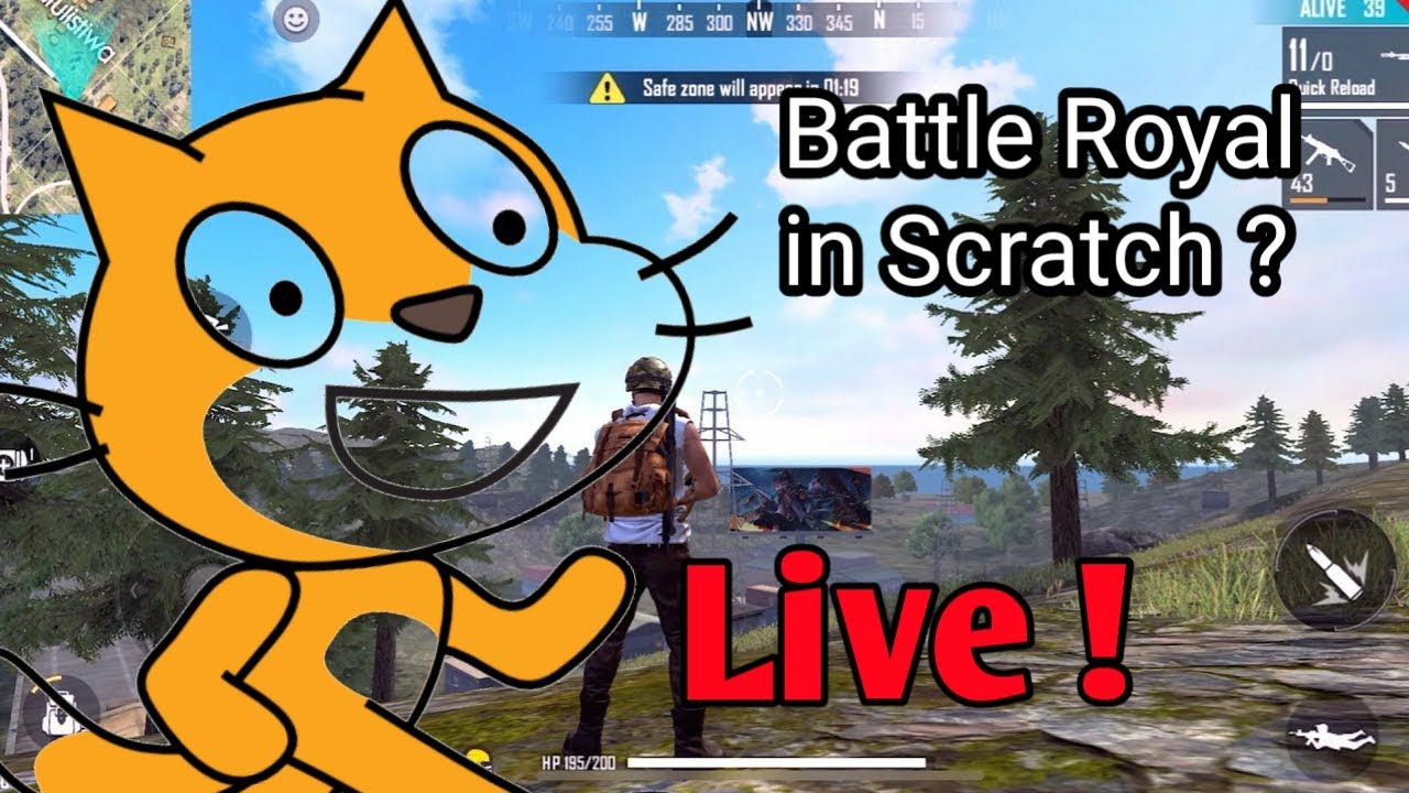 Battle Royal game in Scratch - YouTube