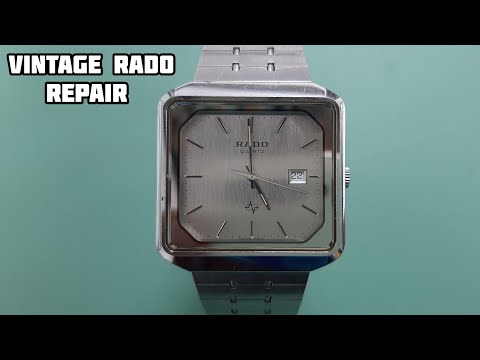 How To Repair a Vintage RADO 129.3313.4 Watch | Vintage ETA 956.412 Circuit Replacement | SolimBD