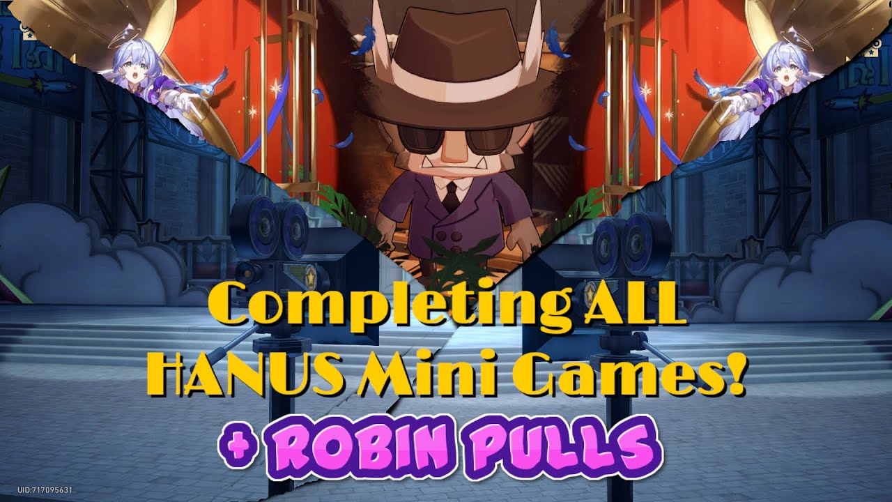 ROBIN pulls and completing ALL Hanus Mini Games! |Exploring Penacony ...
