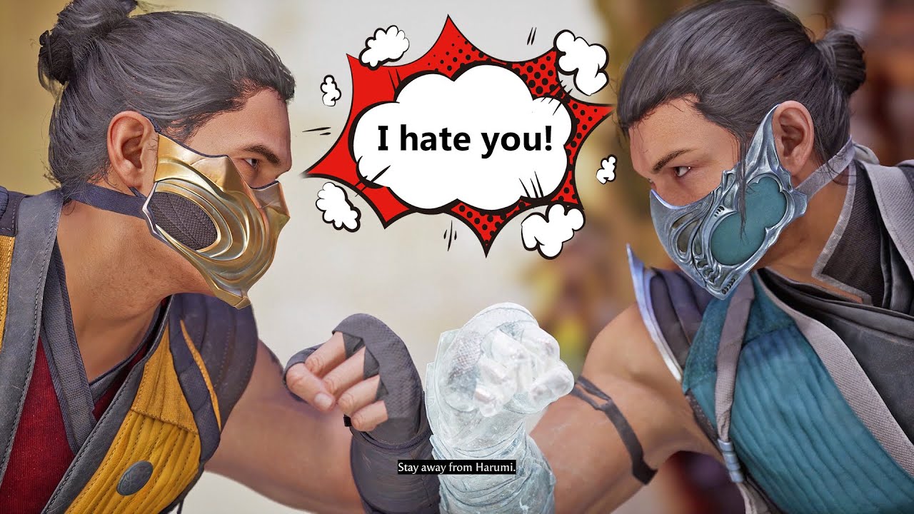 Sub-Zero & Scorpion Say What They Think of Each other - YouTube
