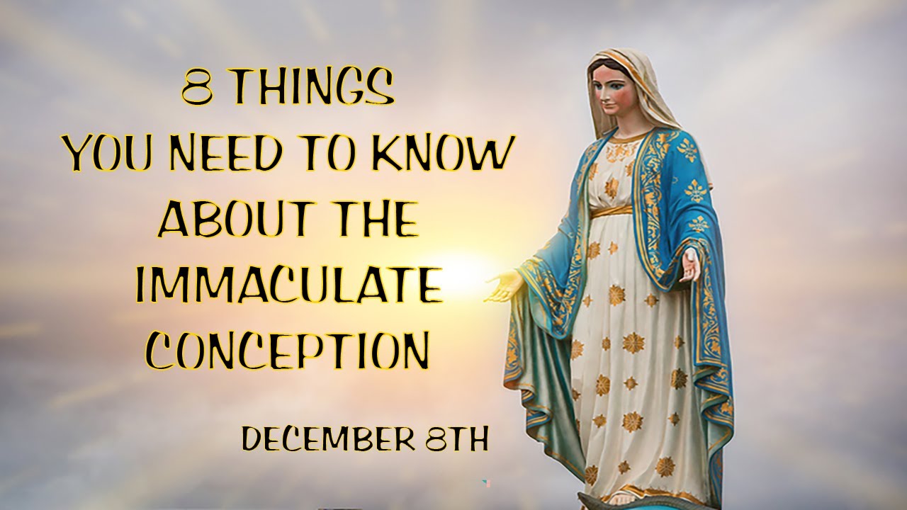 8 THINGS YOU NEED TO KNOW ABOUT THE IMMACULATE CONCEPTION - YouTube