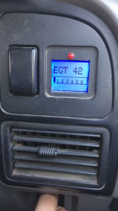 Arduino EGT gauge - YouTube