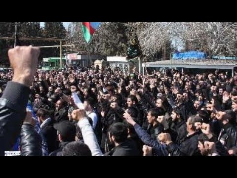 Əli Kərimli və Cəmil Həsənlinin həbsiylə bağlı Polisin qarşısında aksiya CANLI