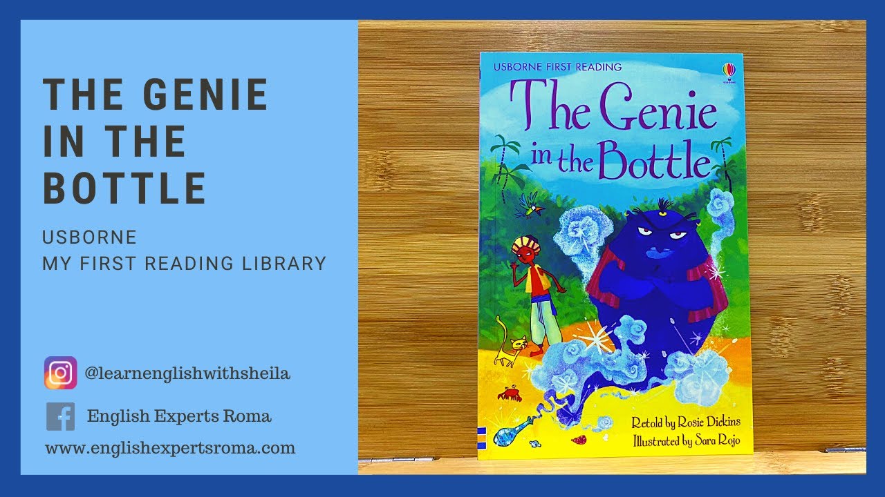 The Genie in the bottle - Usborne My First Reading Library - YouTube