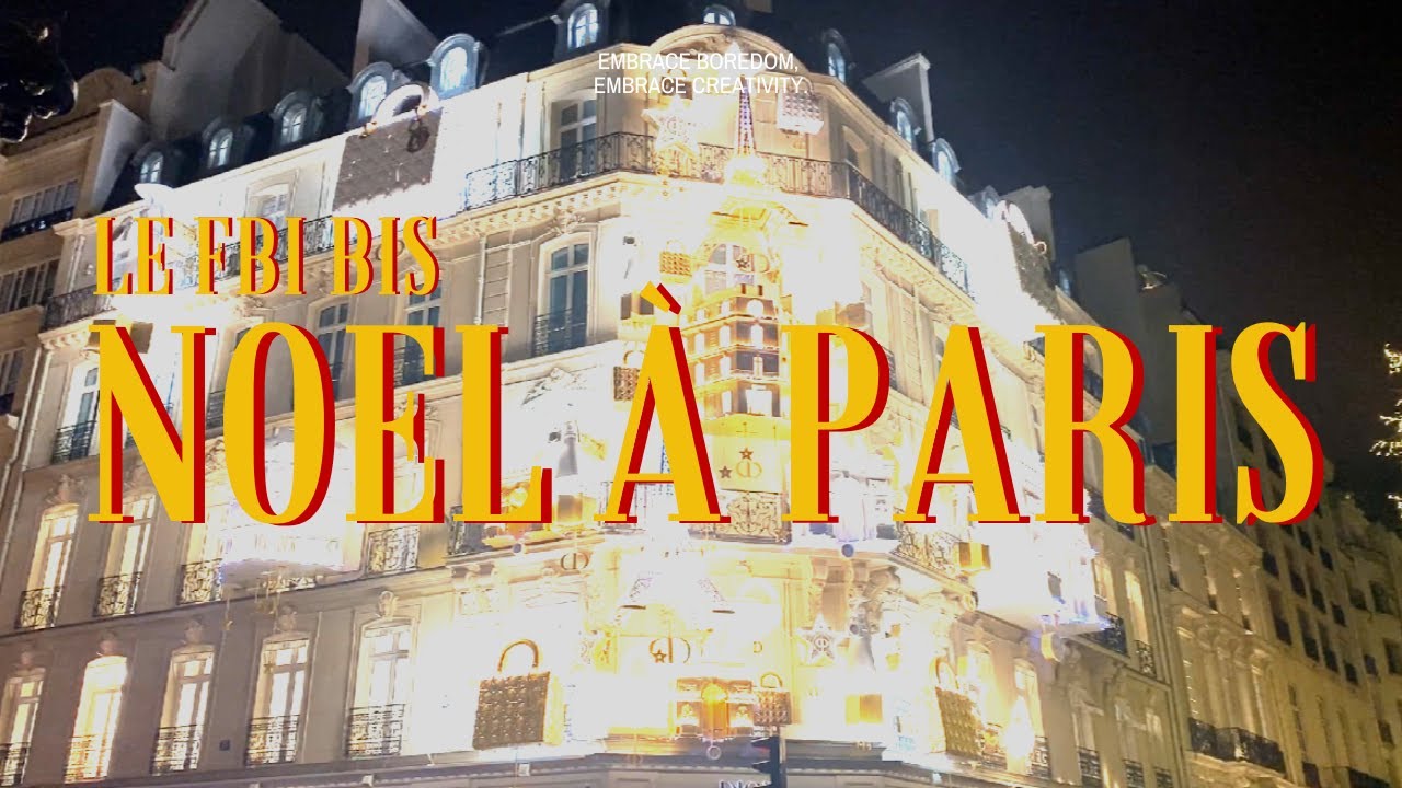 Le FBI Bis fête noël à PARIS !!!! - YouTube