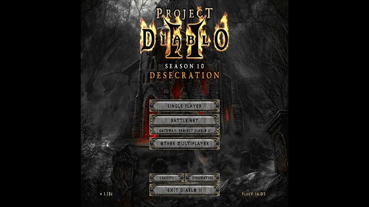 Diablo 2 Project diablo season 10 Hell - YouTube