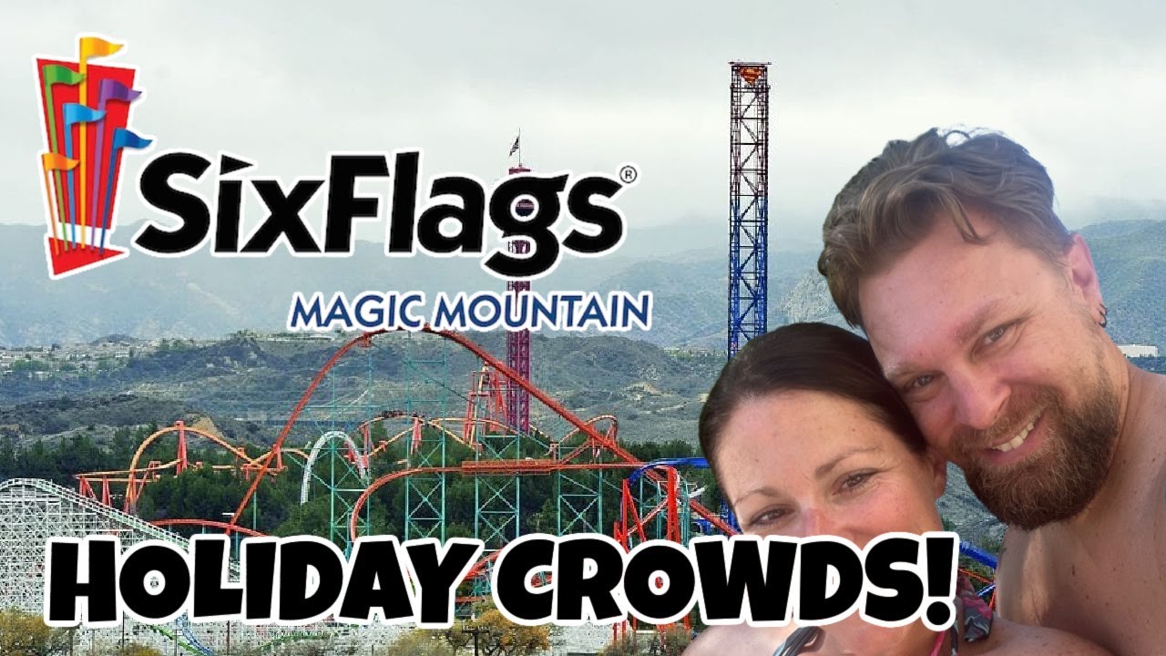 SIX FLAGS: The busiest day of the year?!?!? - YouTube