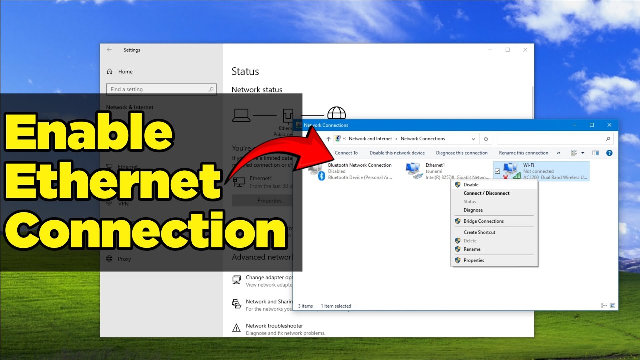 How to Enable or Disable Wi-Fi & Ethernet Network Adapters in Windows ...