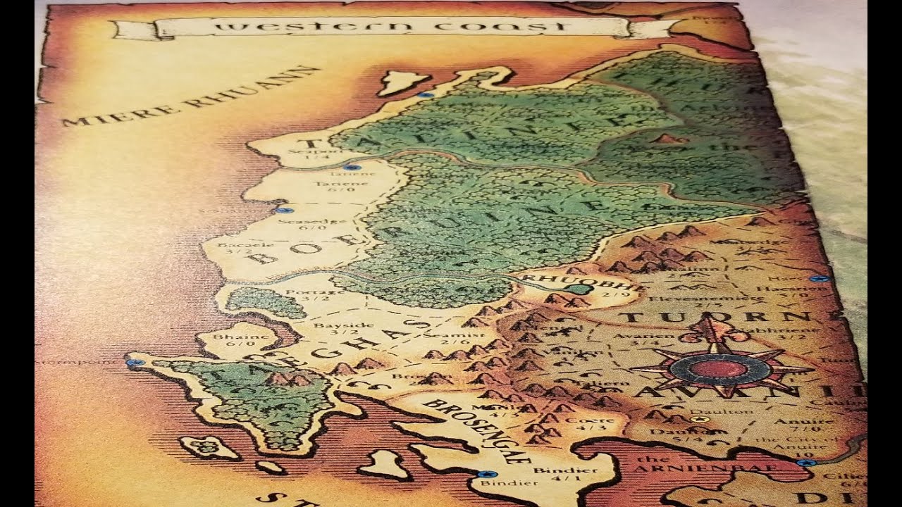 AD&D - Birthright | The Western Coast Introduction - YouTube