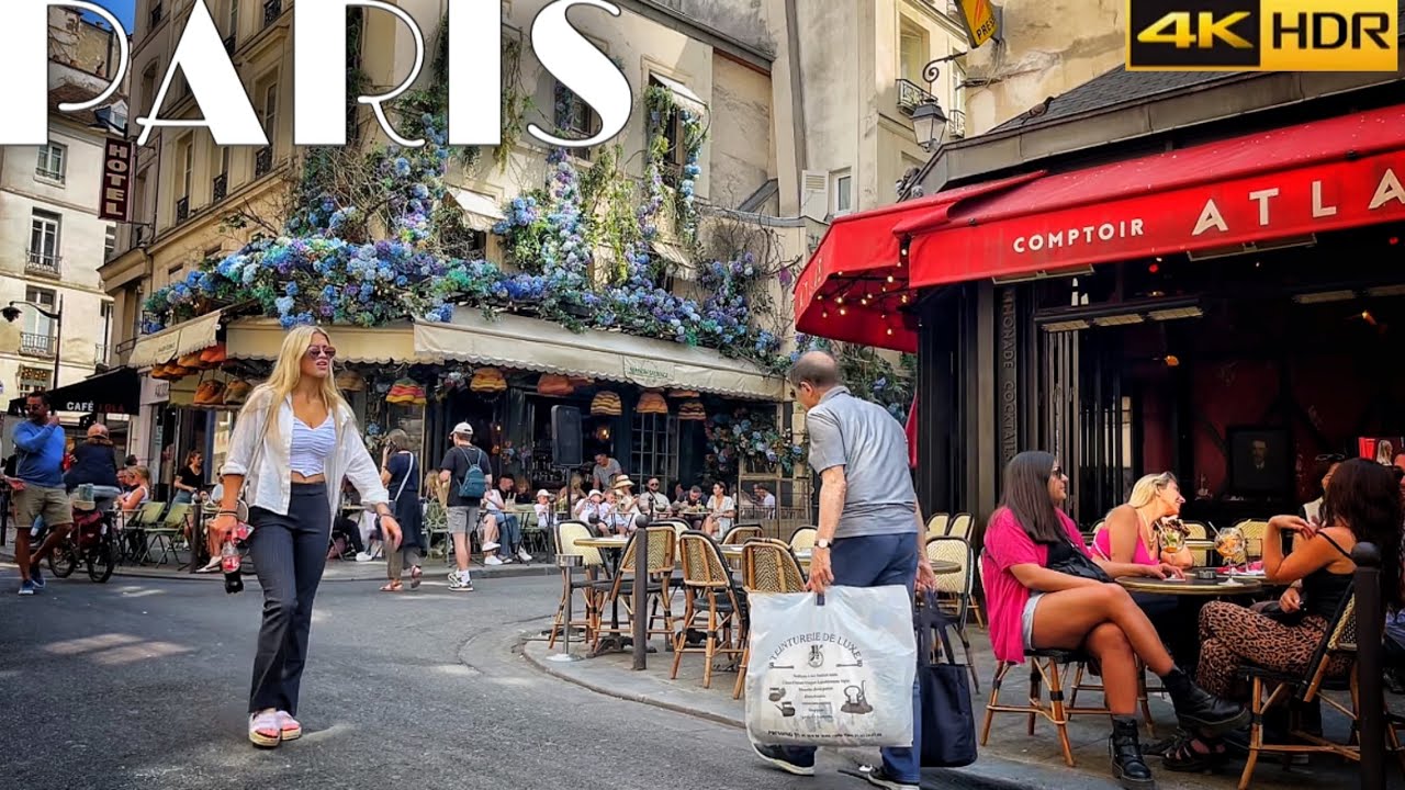 🇫🇷[PARIS 4K] WALK IN PARIS "RUE DE BUCI" (4K 60 FPS VERSION) 23/JUNE/2023 - YouTube
