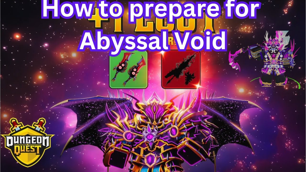 How to prepare for Abyssal Void in Dungeon Quest #roblox #dungeonquest ...