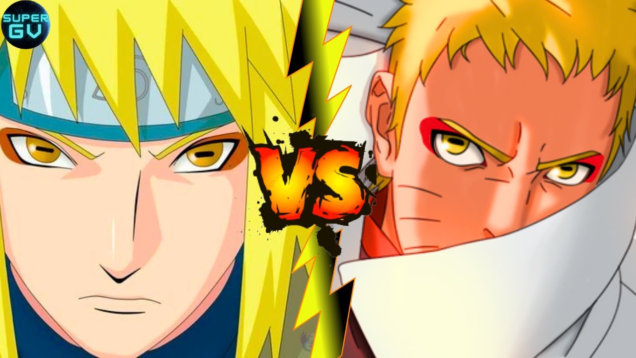 NARUTO vs MINATO QUEM VENCERIA ? - YouTube