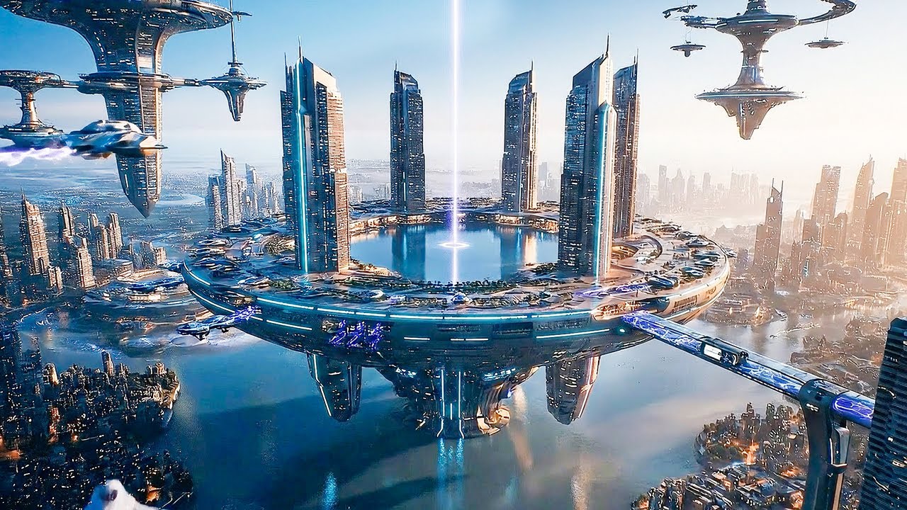 Future City 2225: Unreal Visions | Future Sci Fi City - YouTube