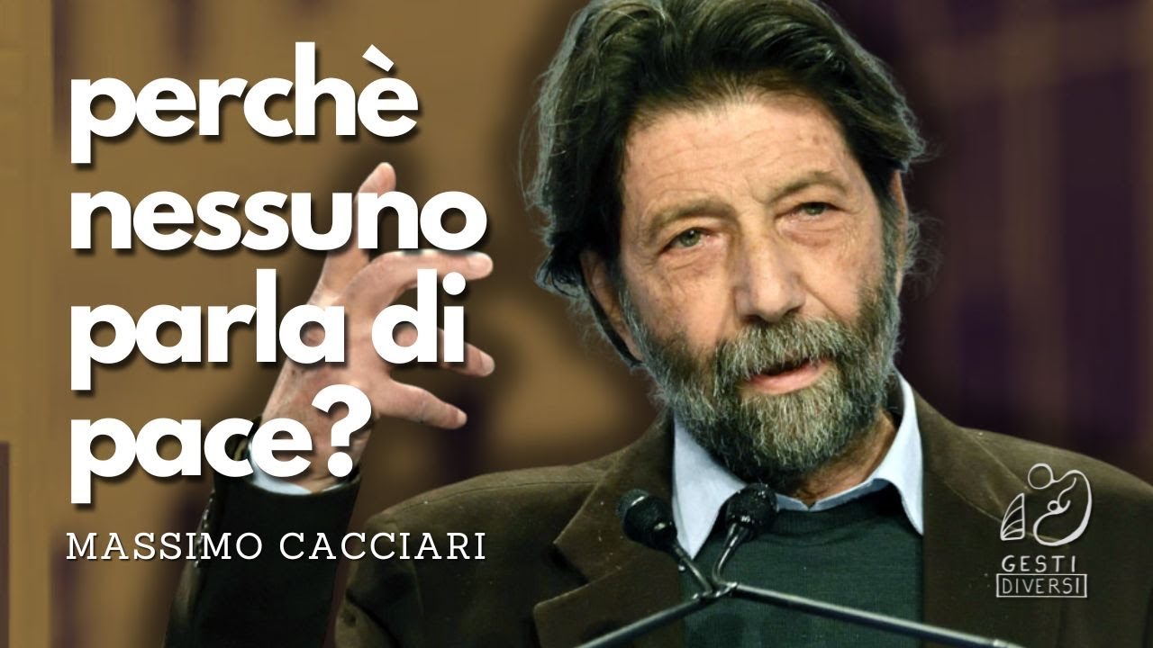Perché NESSUNO parla di PACE? | Massimo Cacciari - YouTube