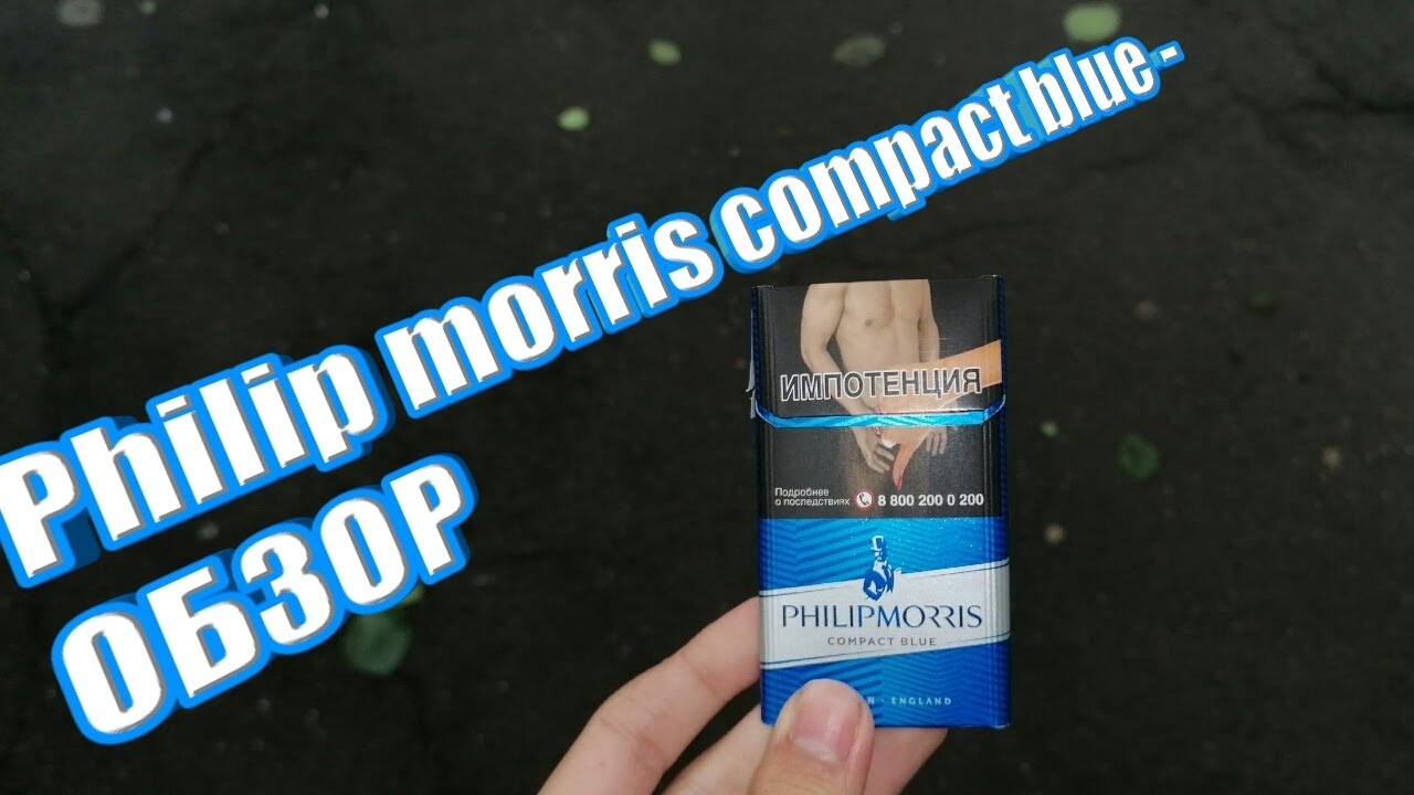 Philip morris COMPACT BLUE(обзор) - Вкус, Цена, Качество - YouTube